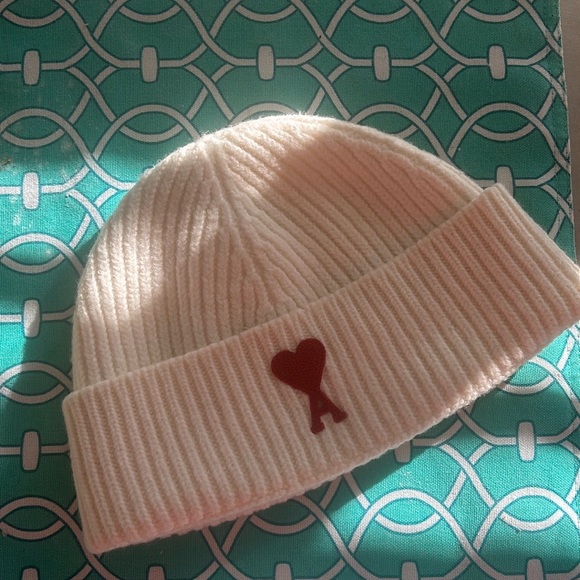 Ami | Accessories | Ami Cream Chic Virgin Wool | Poshmark